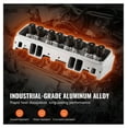 Engine Cylinder Head Assembly, Aluminum SBC 327/350/383 Small Block ...