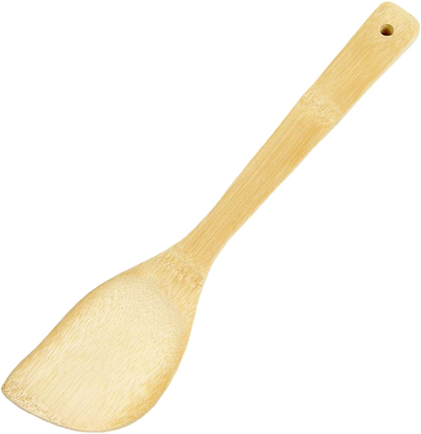 Chef Craft Bamboo Contoured Stir Fry Spatula Wok Tool - Walmart.com
