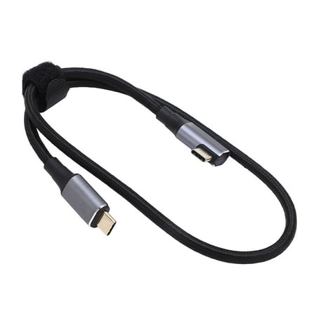 Type C To Type C Cable, Type C To Right Angle Type C Cable USB 4.0 ...