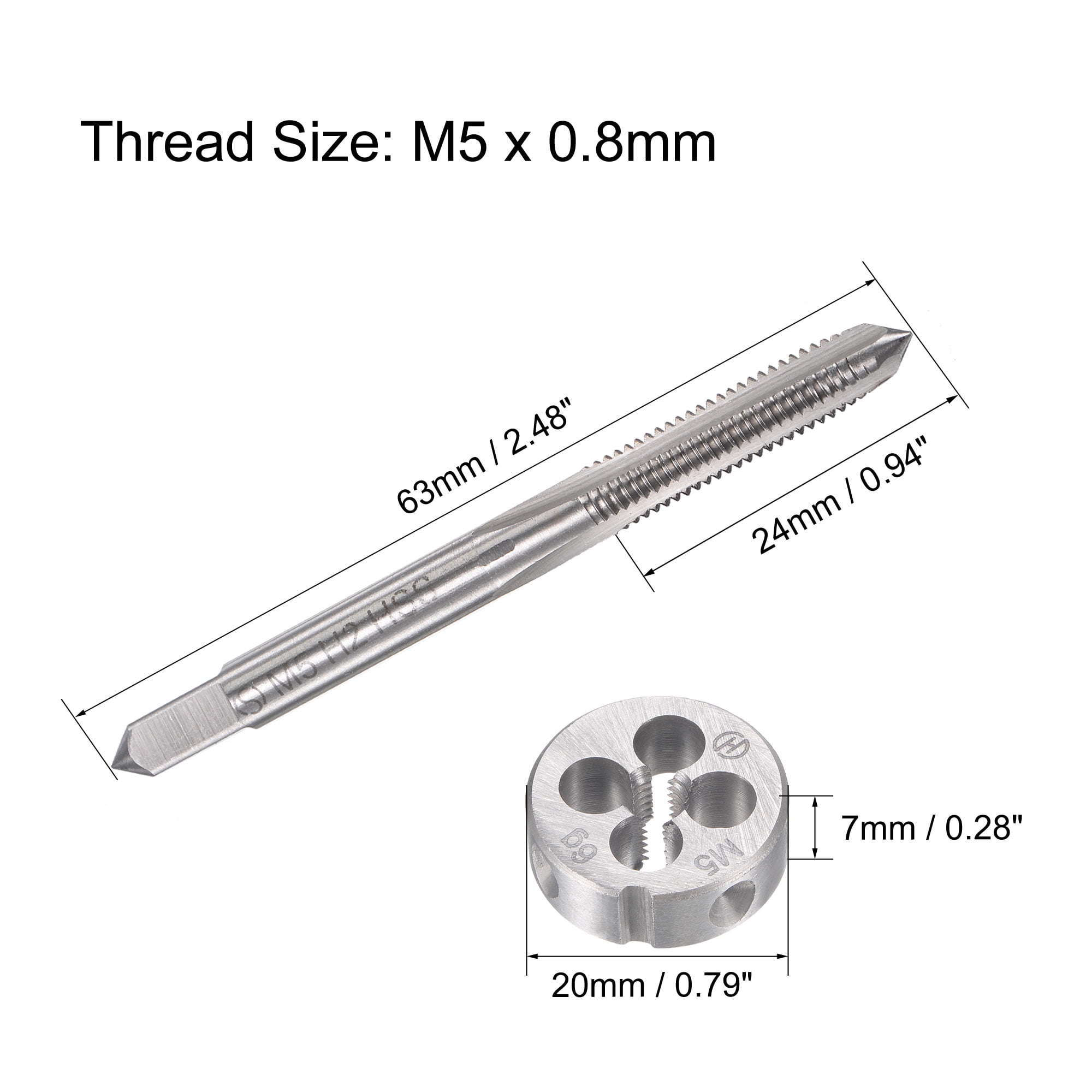 M5 Thread Sizes