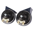 Suodoka 2pcs DC 12V 105-118dB Two Tone Motorcycle Car Snail Speaker ...