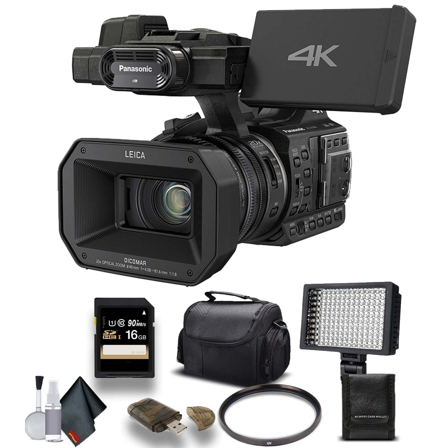 Videocámara Panasonic HC-X1000 4K DCI/Ultra HD/Full HD con Tarjeta de ...
