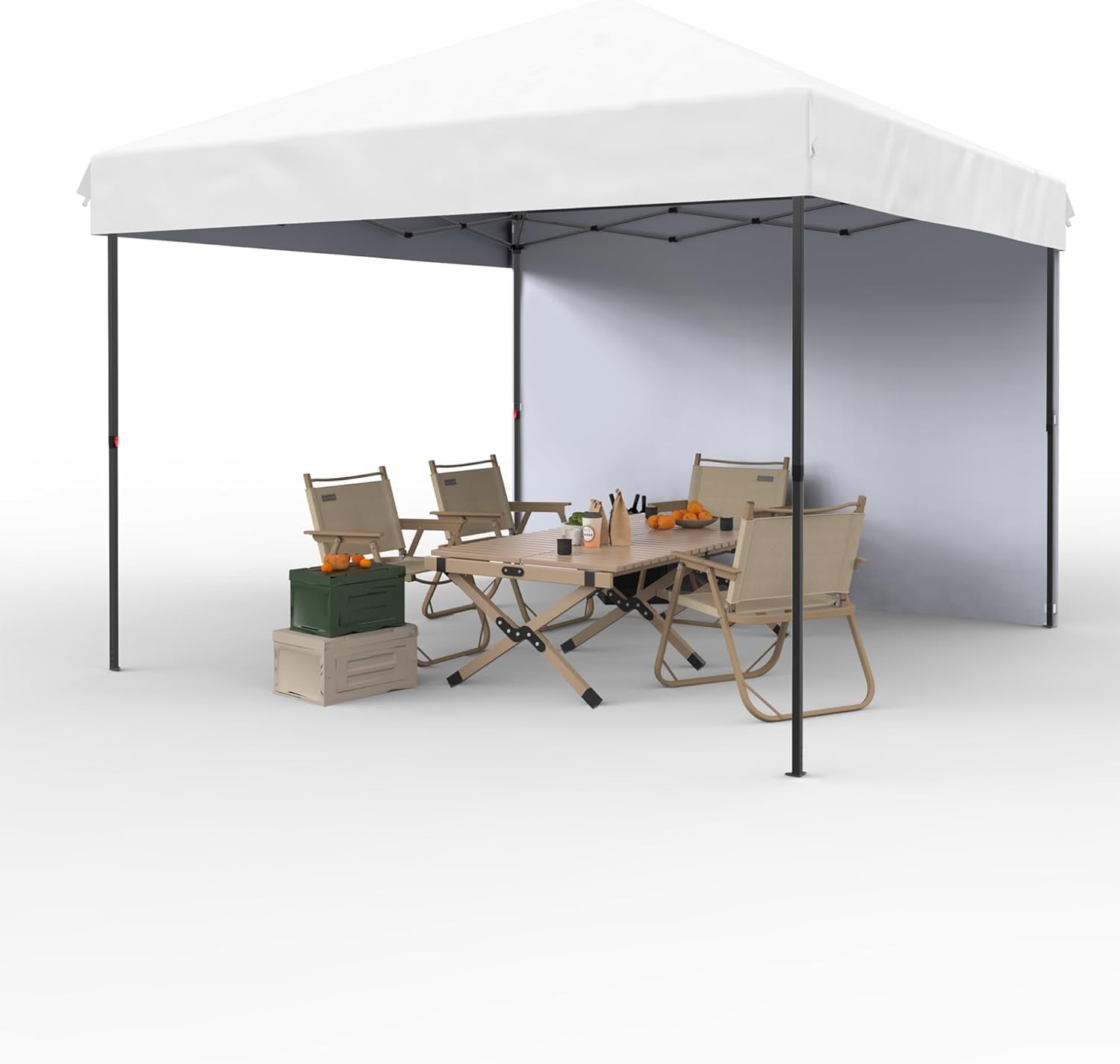 Twister.CK 10x10ft Pop Up Canopy Tent, Outdoor Canopy Heavy Duty ...