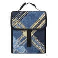 8.3×9.8in Insulated Lunch Bag Leak-Proof And Easy To Clean Zipper ...