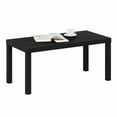 Furinno, Coffee Table, 38.98 x 17.52 x 18.9 inches, Black - Walmart.com