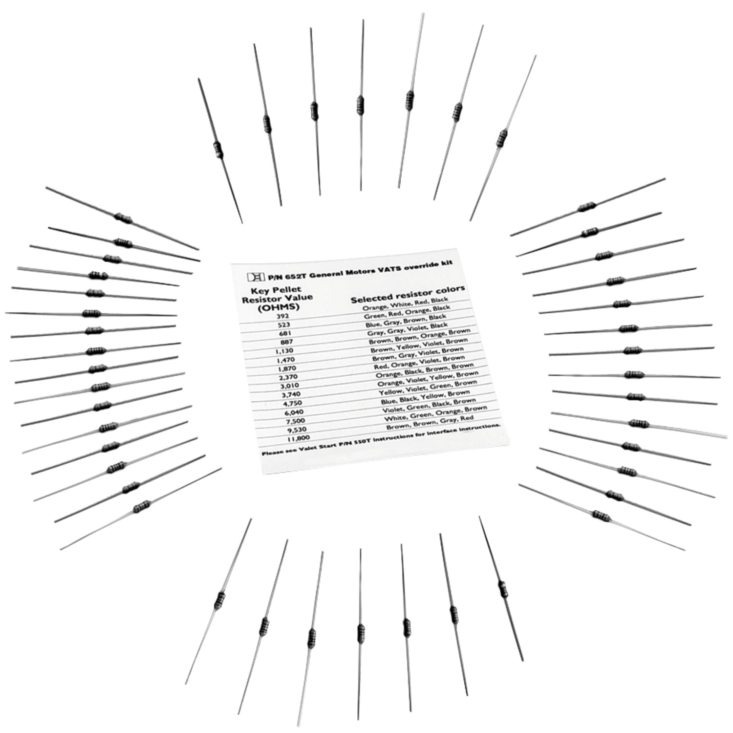 Directed Install Essentials 654t Resistor 44-piece Multipack - Walmart ...