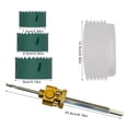 3 Pcs Industrial Grade Hole Set for Accurate Boring on Ceiling Thin ...