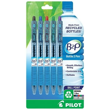Pilot Easy Touch Ballpoint Stick pens, Medium Point, Blue 3 Count ...