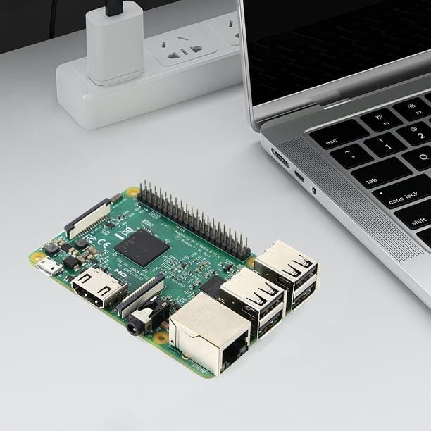 para Raspberry Pi 3 Computadora Modelo B+ Ethernet más rápido de cuatro ...
