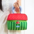 POYOGA Sturdy Oxfords Fabric Makeup Bag Cartoon Mushroom Large Capacity ...