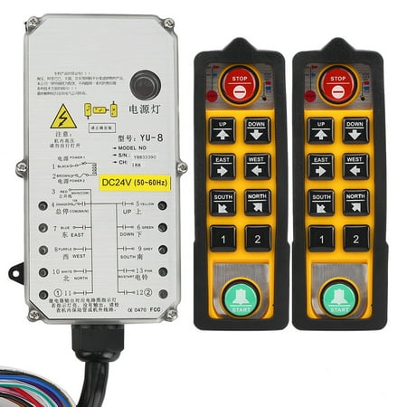 Crane Remote Control, Hoist Controller, Oil Resistant Anti-Fall Stable ...
