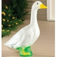 White Goose Plastic Indoor/Outdoor Figurine, 23" Tall - Walmart.com