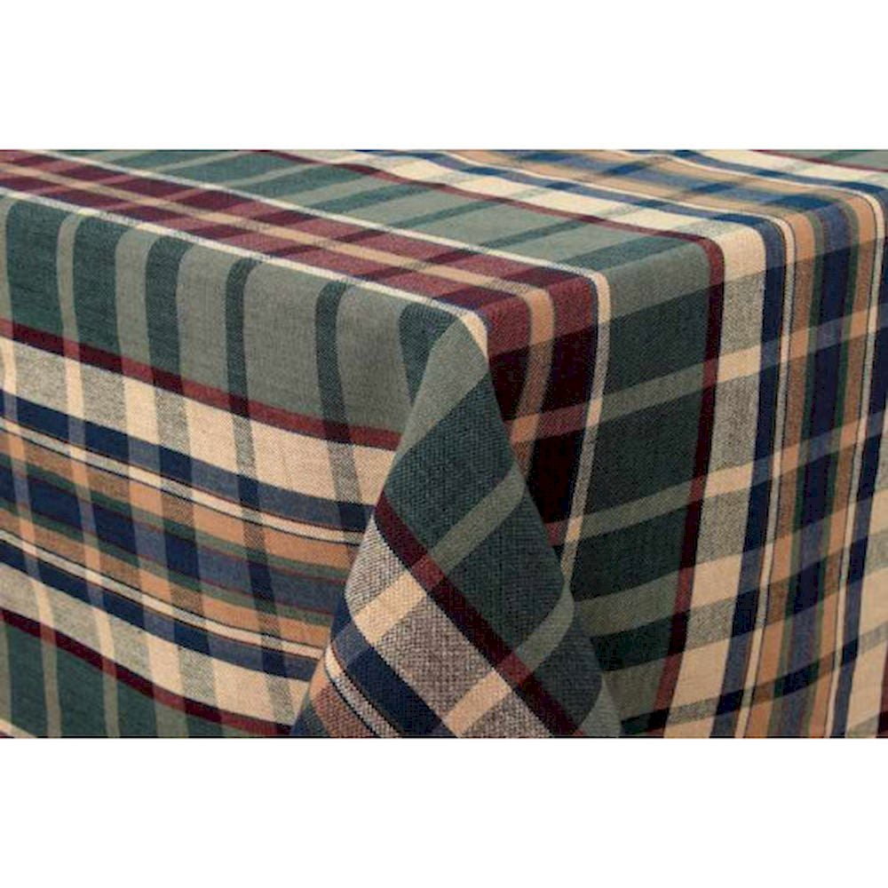 70 "x 70" Round Army Check Pattern Table Cloth - Walmart.com