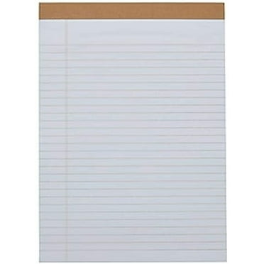 MyOfficeInnovations Notepads 5" x 8" Narrow Canary 100 Sh./Pad 6 Pads ...