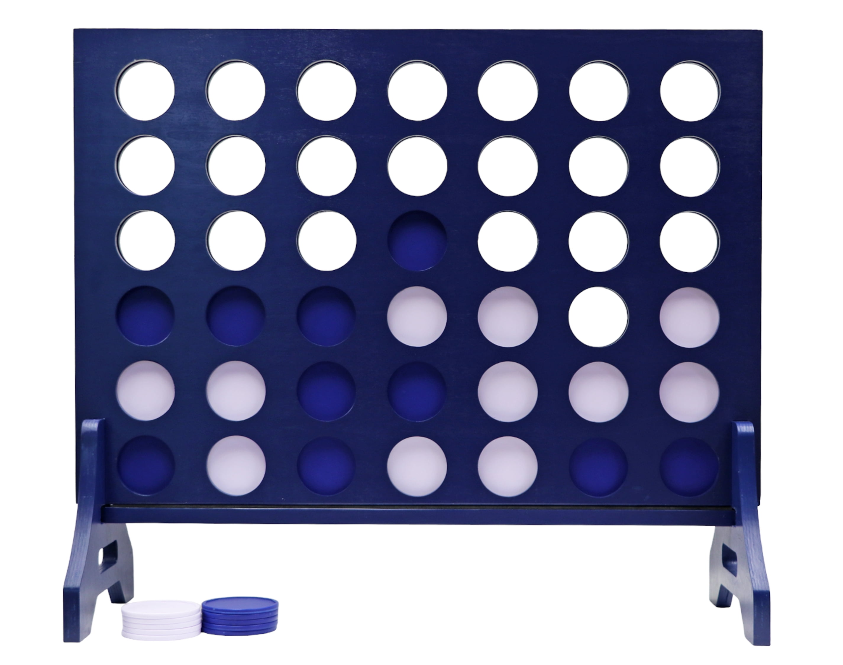 Tailgating Pros Premium Giant Four in a Row with Carrying Case - Jumbo ...