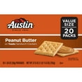 Austin Peanut Butter on Toasty Sandwich Crackers, Single Serve Snack ...