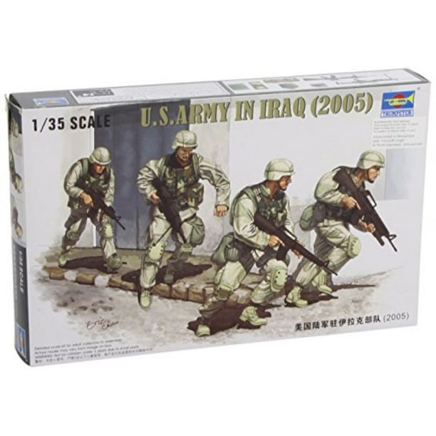 Trumpeter 418 US Army in Iraq 2005 1/35 Scale Plastic Model Figures ...