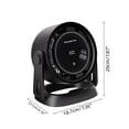 100 Gear High Speed Silent Circulation Fan, Desktop and Wall Mount Dual ...