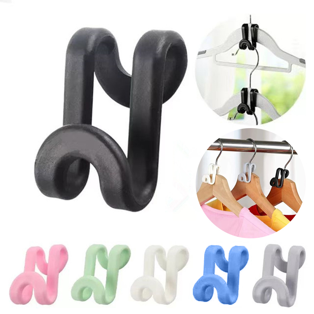 Creative Mini Clothes Hanger Easy Anti-Slip Hook For Home, Wardrobe ...
