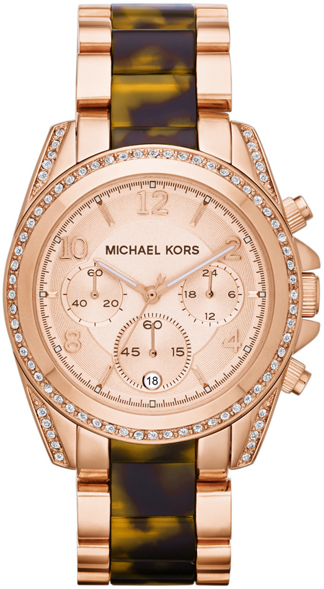 Michael Kors Women's Blair Chronograph Glitz Watch MK5859 - Walmart.com