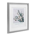 Stupell Industries Paradise Alley White Spring Blooms Gray Framed Print ...