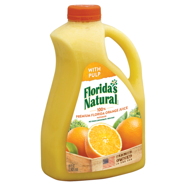 Florida's Natural Orange Juice With Pulp 89 oz - Walmart.com - Walmart.com Florida's Natural Orange Juice With Pulp 89 oz - Walmart.com - Walmart.com