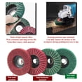 18 count 4 Inch Buffering Wheels Polishing Kit with Compound for Angle ...