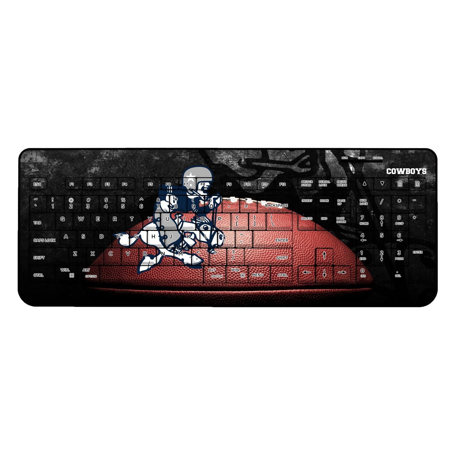Dallas Cowboys Legendary Design Wireless Keyboard - Walmart.com