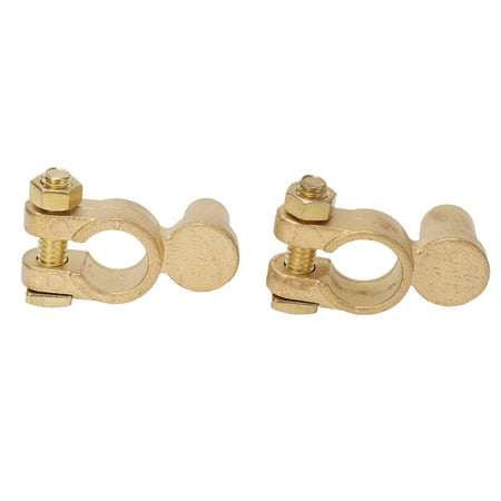 Top Post Battery Terminals, 1 Pair Good Conductive Positive Negative ...