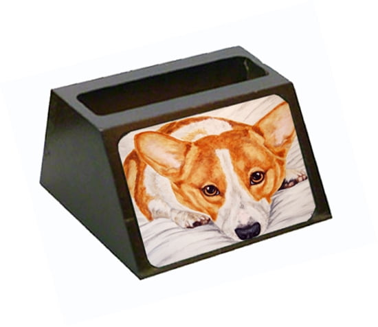 Fiona Corgi Business Card Holder AMB1133BCH - Walmart.com