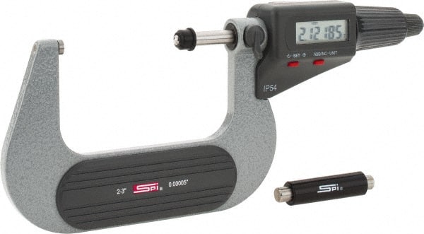 SPI 50 to 75mm IP54 Carbide-Tipped Standard Electronic Outside ...