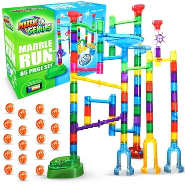National Geographic 75-Piece Motorized Marble Run Kit for Child 8 Years ...