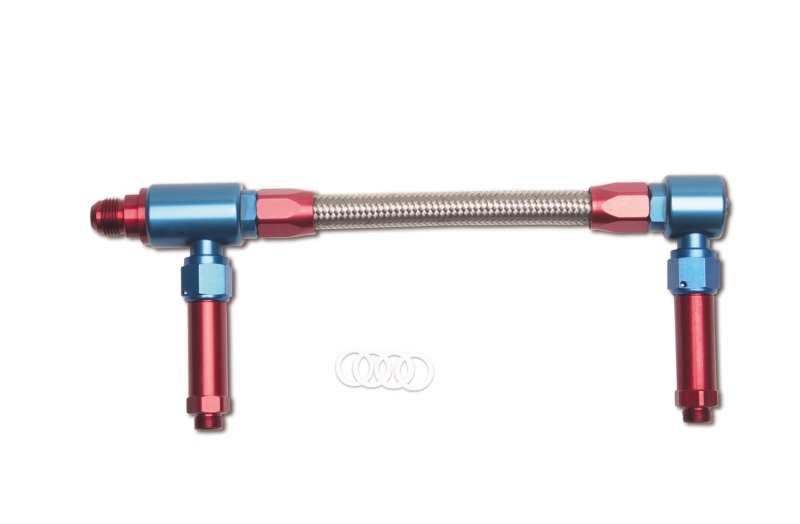 Russell Performance -8 AN to -8 AN ProFlex King Demon Carb Dual Inlet ...