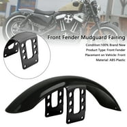 Rear Mudguard Fender For Sportster Bobber Chopper Cafe Racer Black ...