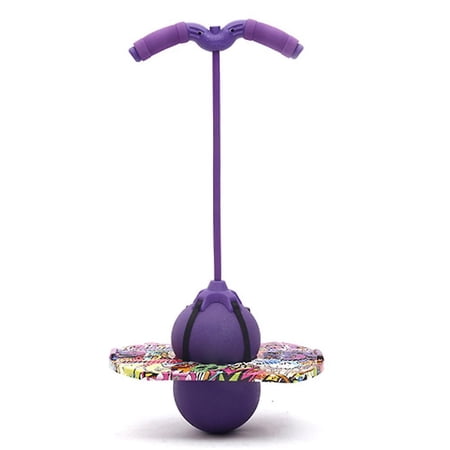 Pogo Jumping Ball Balance Board With Handle Explosion Proof Exercise ...
