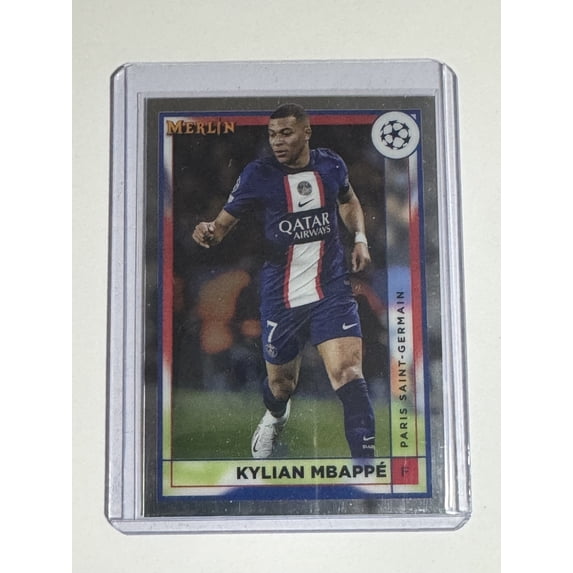 2023 Topps Merlin Heritage Kylian Mbappé #105 - Walmart.com