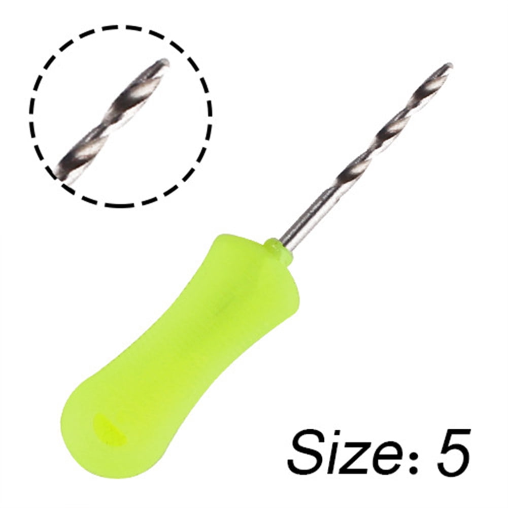 Stainless Steel Fishing Gear Hook Threader Baiting Needle Fishing ...