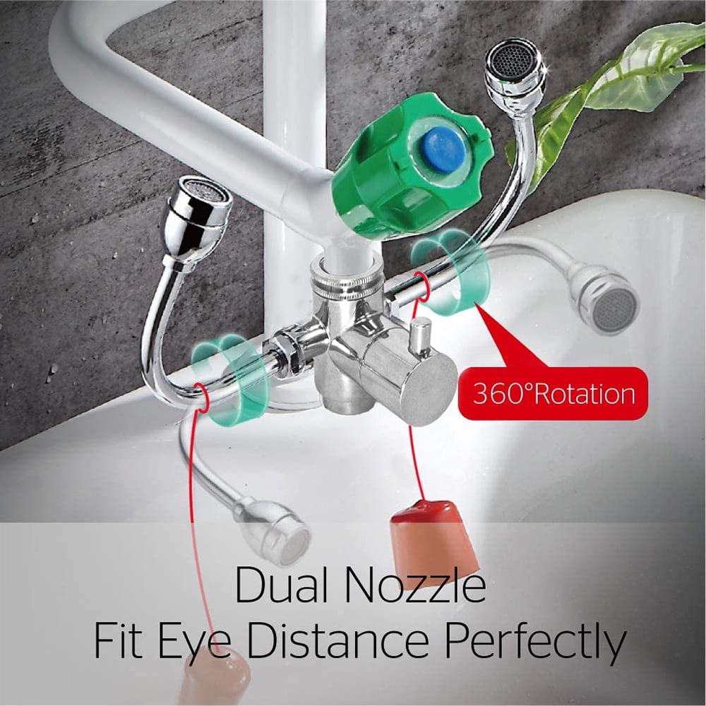 Buy Eyewash Stations, Faucet Mounted Eye Wash Station, Eye Flush Shower ...
