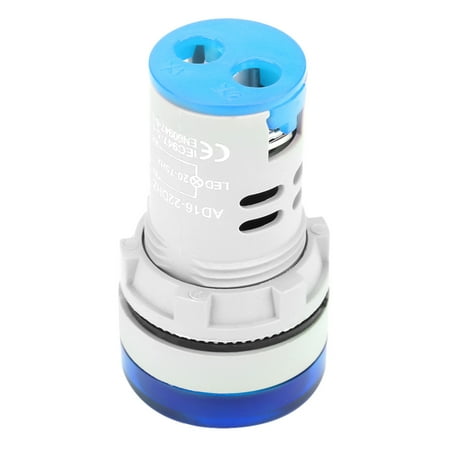 Hz Indicator,Round LED Digital Display Frequency Indicator Light Signal ...