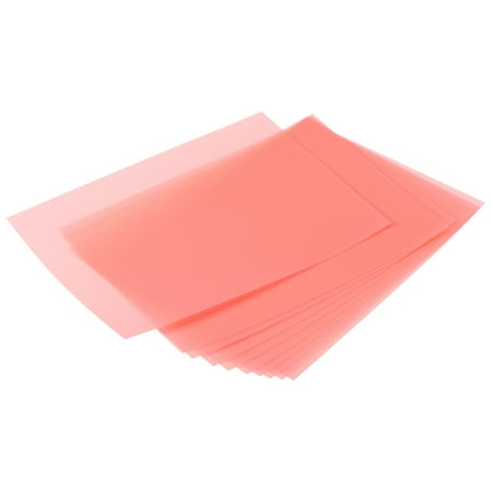 Uxcell Shrink Plastic Sheet, 20cm x 14.5cm x 0.3mm Sanded Shrink Films ...