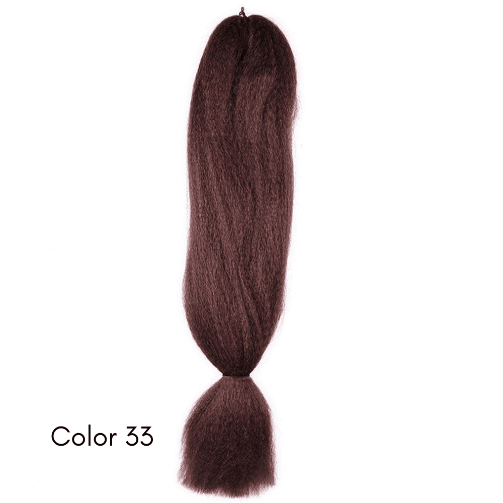 Kanekalon Jumbo Braid Hair Extension Color: 33 - Walmart.com