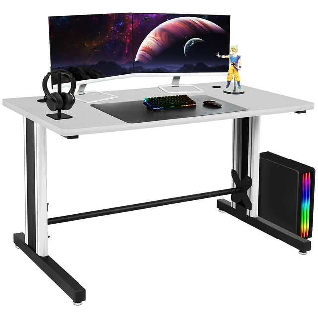 Gaming Desk, Computer Desk 25" x 58" Student PC Desk Office Desk Extra ...