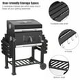 Inolait Large Charcoal Grill Bbq For Outdoor Patio Backyard Portable With Wheels
