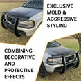 ECOTRIC Front Bumper Protector Brush Grille Guard for 1998-2004 Isuzu ...