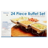 Serve-Rite 24 Piece Buffet Serving Set - Walmart.com