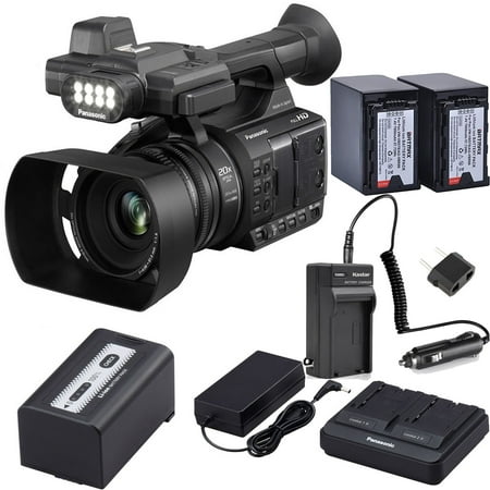 Panasonic AG-AC30 Full HD Camcorder with 2x Batteries & AC/DC Charger ...