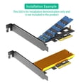 PCIe Expansion Card for NVME Disk Adapter Card Offering Efficient ...