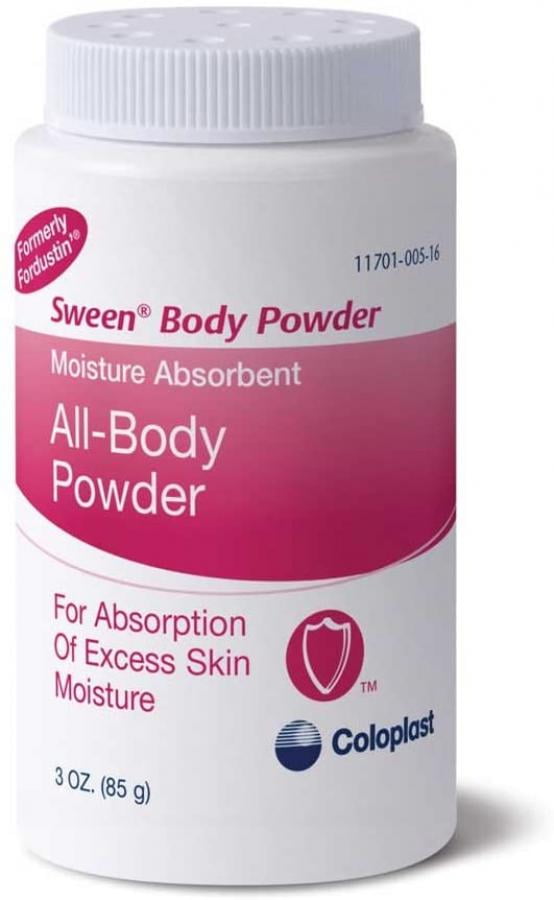 Sween All-Body Powder, Lightly Scented, 3 ounce Shaker Bottle, 1 Count ...