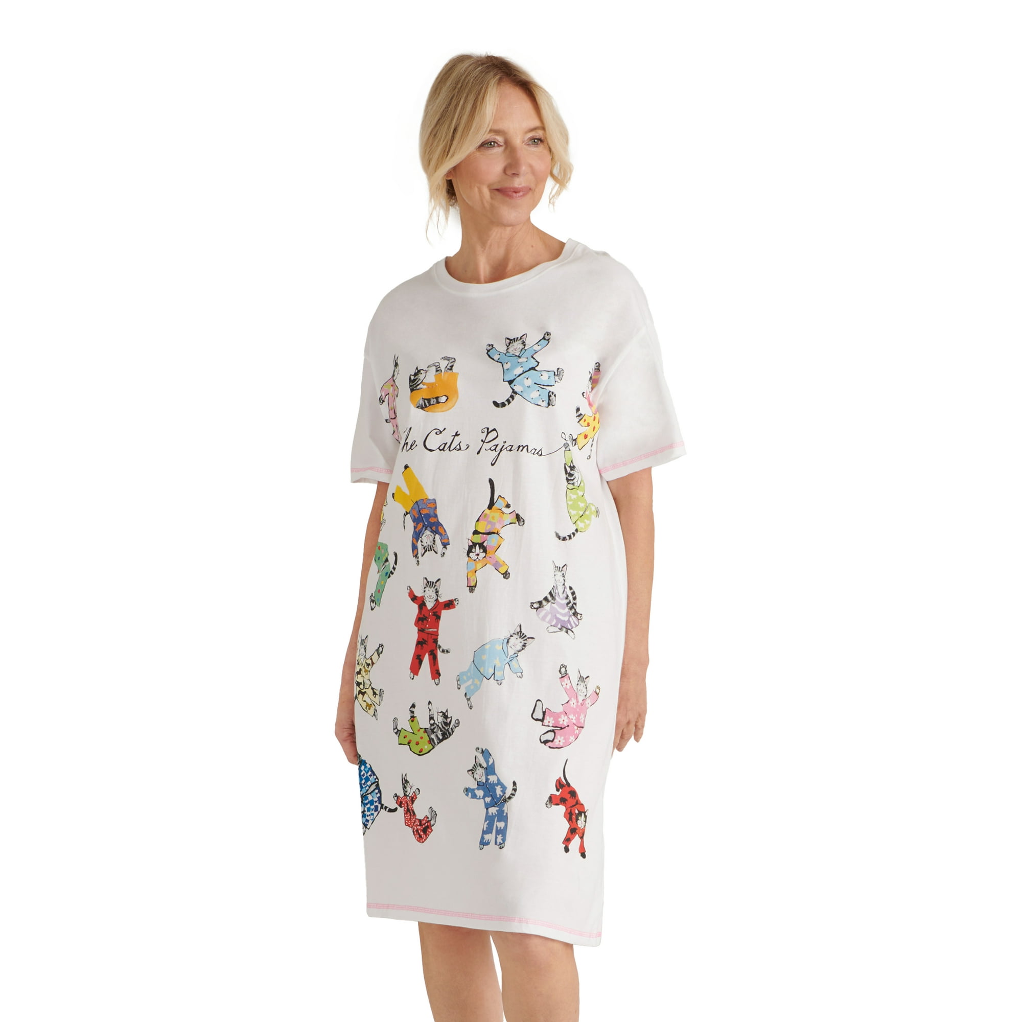 Click here for Little Blue House Womens Crew Neck Sleepshirt Nigh... prices