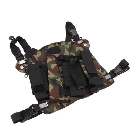 Walkie Talkies Chest Pouch,Radio Chest Harness Large Radio Chest ...